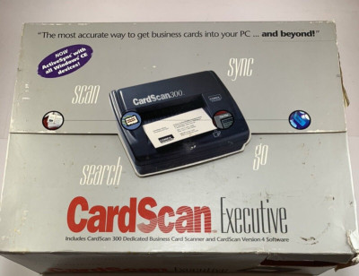 Corex CardScan Executive 300x Business Card Document Scanner Organize ...