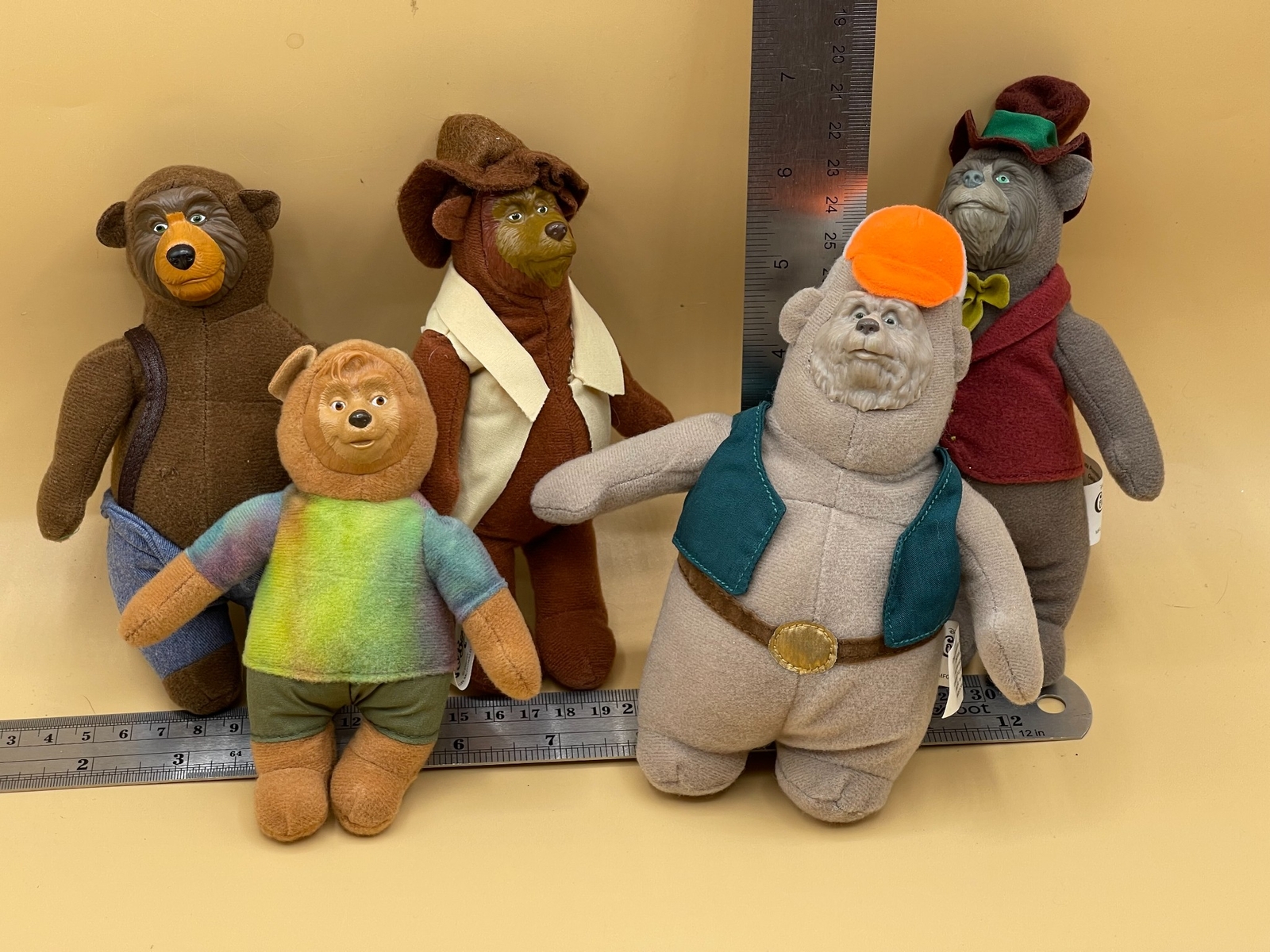 McDonalds Disney Mini COUNTRY BEARS Plush Happy Meal Stuffed Toys | eBay