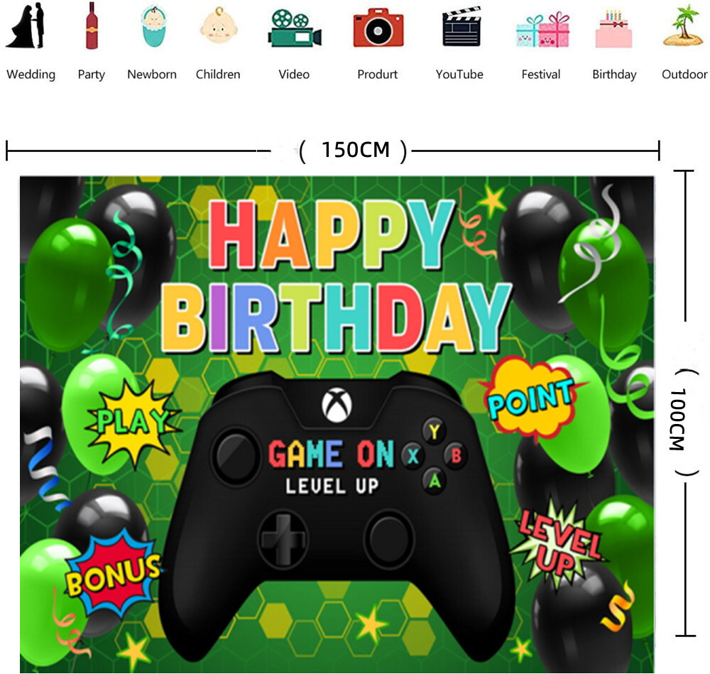 Xbox Birthday Background The Xbox One With Black Controllers On It