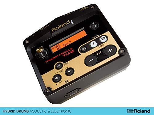 Roland Trigger Module TM-2 Hybrid Drums MIDI jack SD card slot Battery ...