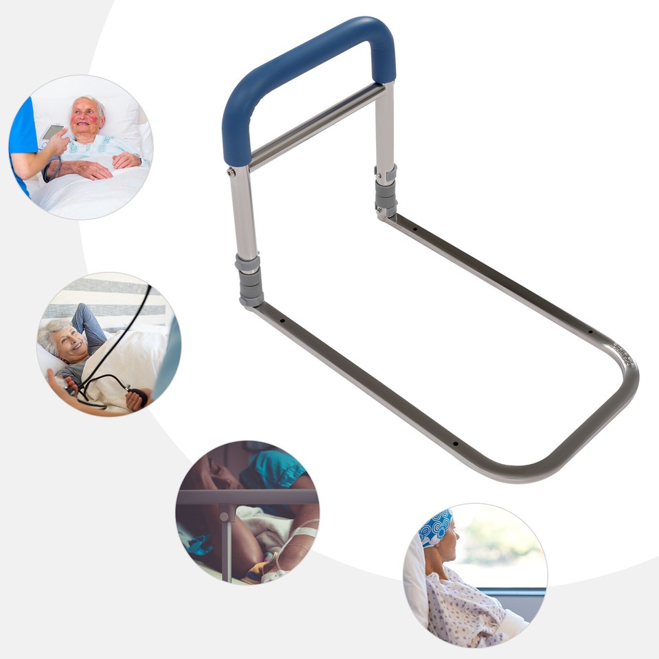 Safety Rails Hand Guard Grab Bar Bed Assist for Elderly Adults Bed Side ...