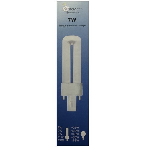 Energetic Lighting YDN7-U Ampoule G23 7W 350lm L137mm - économie d ...