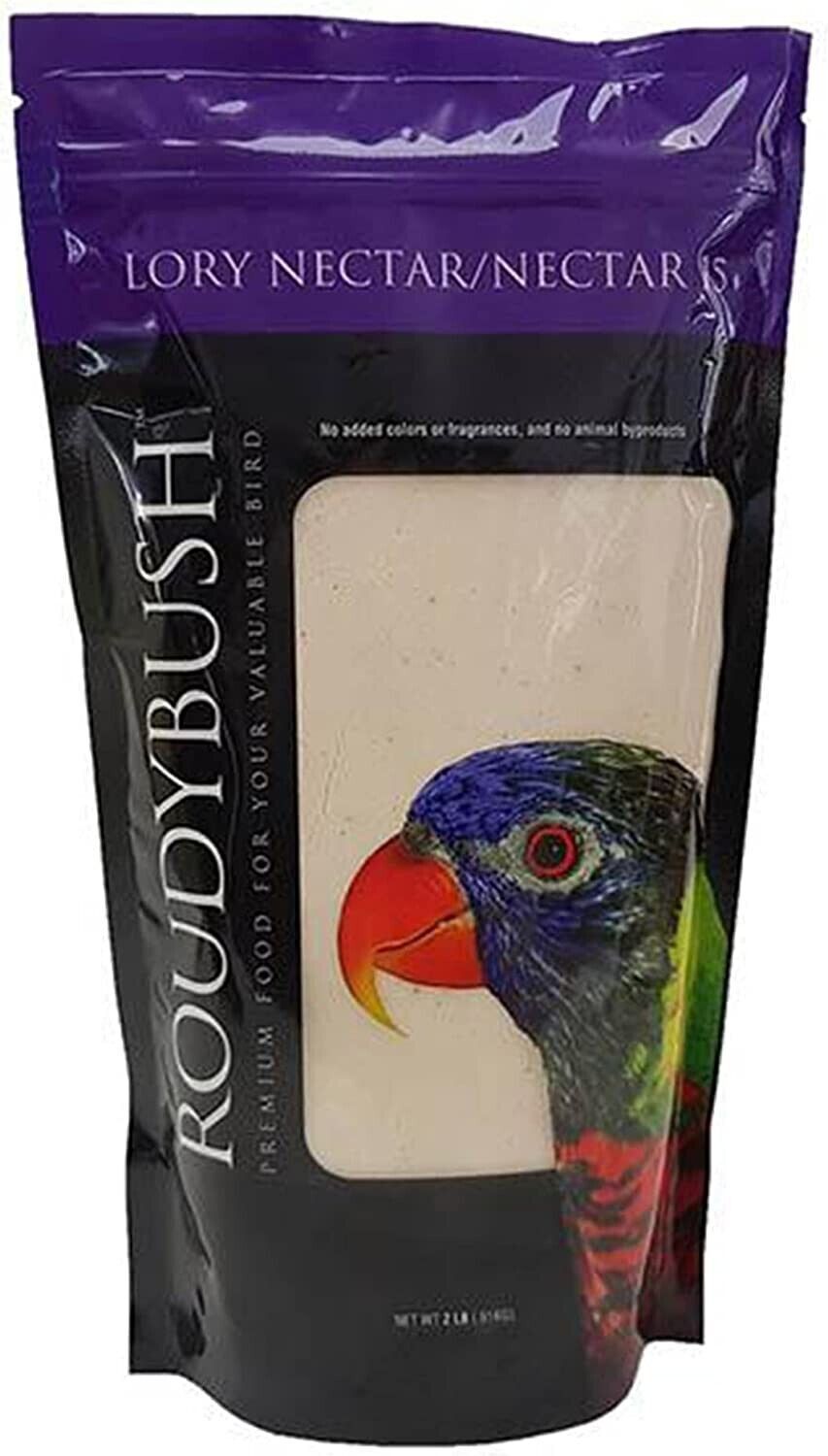 Roudybush Lory Lori Bird Parrot Himb Her Lorikeet Nectar Powder Diet ...
