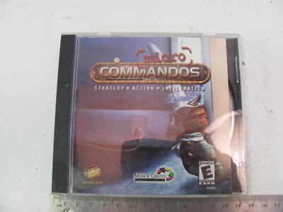 Micro Commandos PC CDROM Monte Cristo Strategy First 2002 game for ...