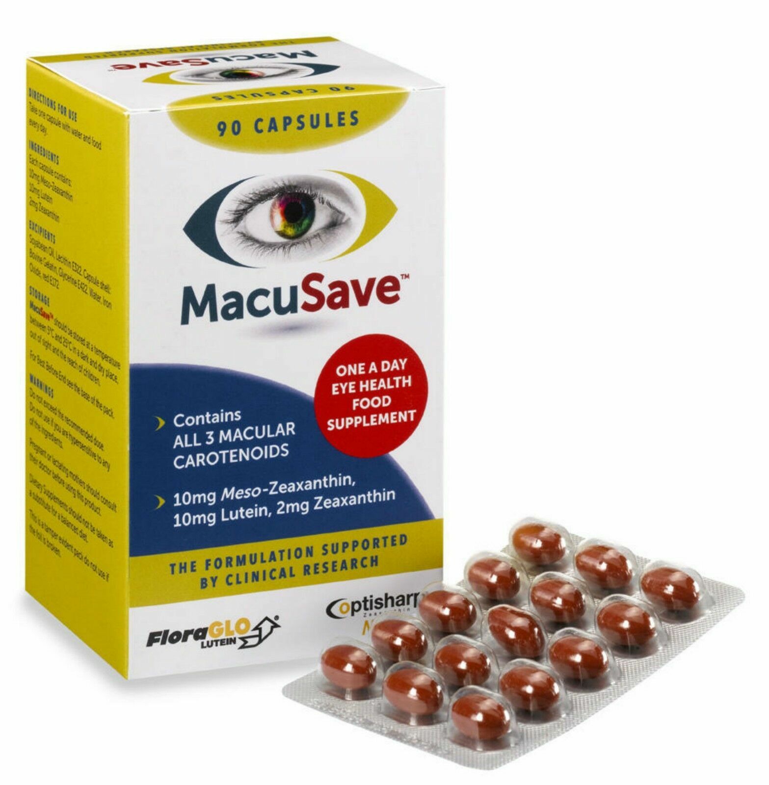 Macusave Eye Supplement - 90 Capsule for sale online | eBay UK