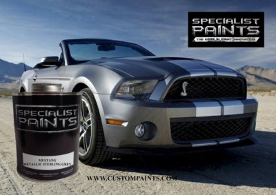 Ford - Sterling Gray - Paint code: UJ - Urethane Based Automotive ...
