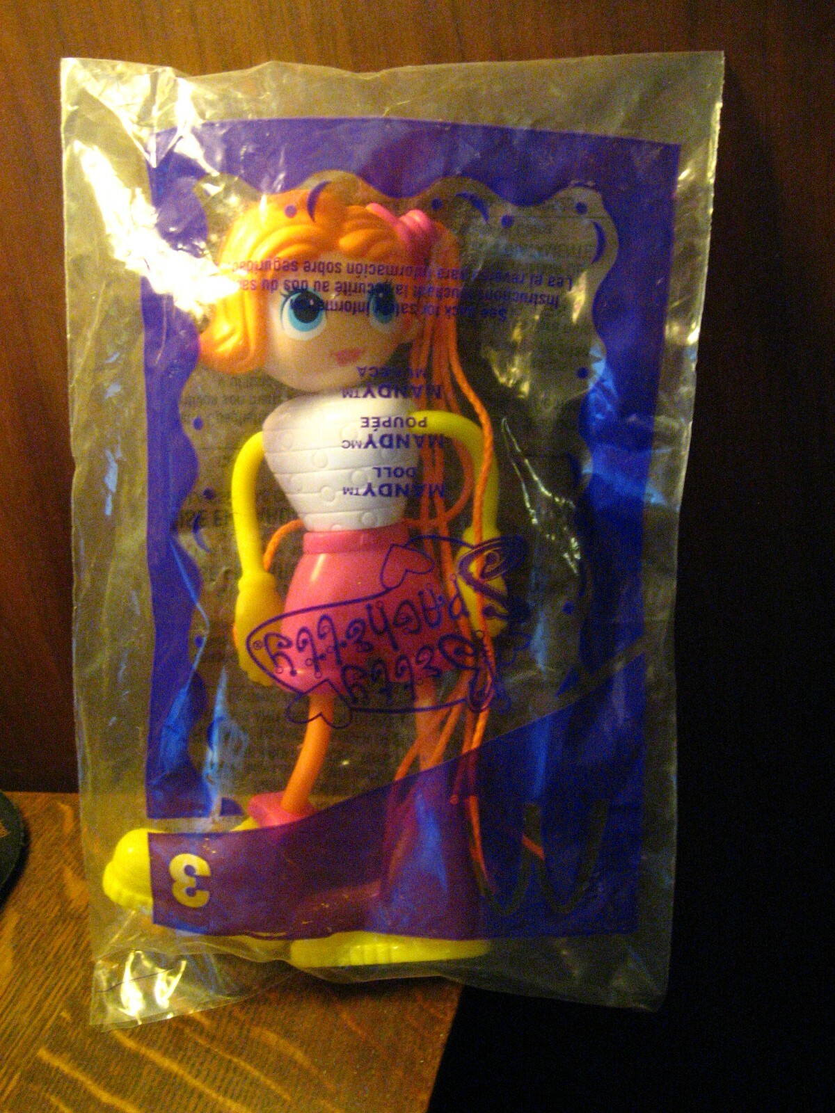 Betty Spaghetty Mandy Vintage Orange Doll - 2003 Ohio Art McDonald's ...