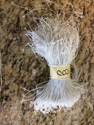 1000 12” White Elastic String Perfect For Crafting | eBay