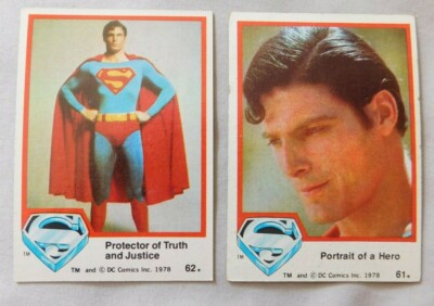 1978 Superman #1-77 Trading Card Dc Comics Pick one | eBay