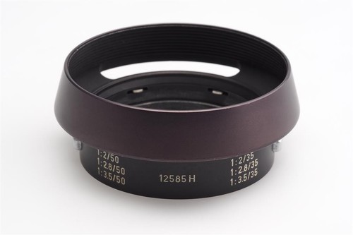 Leica Hood 12585 for 35 & 50mm Summaron & Summicron | eBay