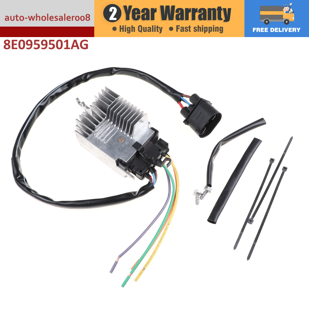 8E0959501AG Radiator Fan Control Unit Module For Audi A4/A4 Quattro 02 ...