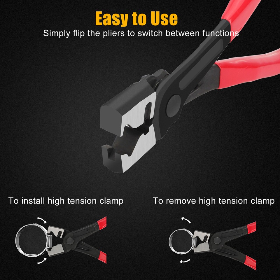 Hose Clamp Plier Clic & Clic-R Type Practical Collar Pliers CV Boot ...