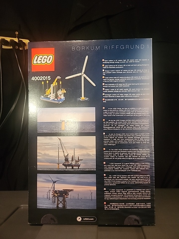 4002015 LEGO Borkum Riffgrund 2015 Sealed Rare | eBay
