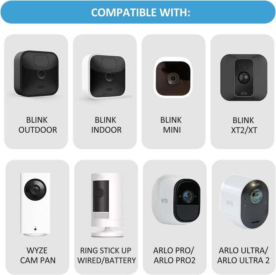 4 Pack All New Blink Outdoor & Indoor Wireless Home Security Camera ...