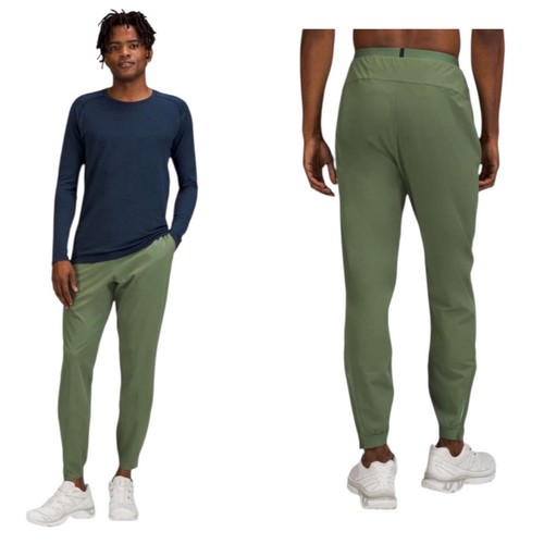 Lululemon Run State Jogger in Green Twill - Size Small | eBay