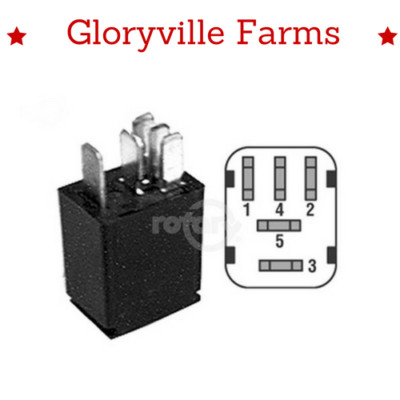 12 Volt 20 AMP PTO Relay Assy Fits MTD 925-1648 725-1648 Auto Drive ...