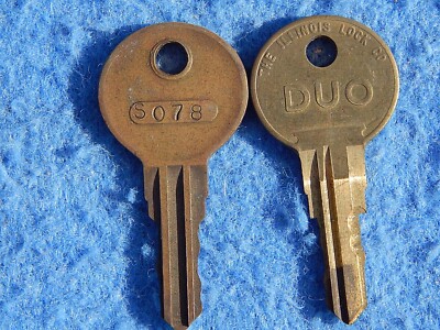 Seeburg Key S 078 - Illinois Lock Co. - wall box key - original | eBay