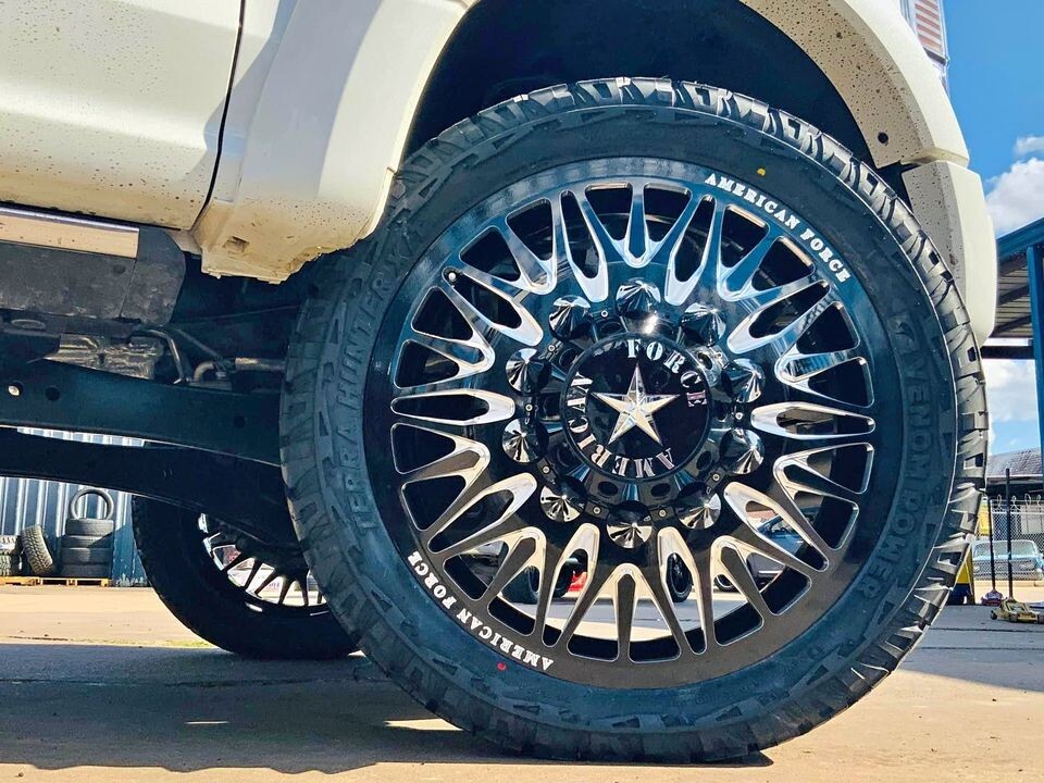 NEW American Force J03 Plague Black 26x8.25 Dually Wheel Rim IN STOCK ...