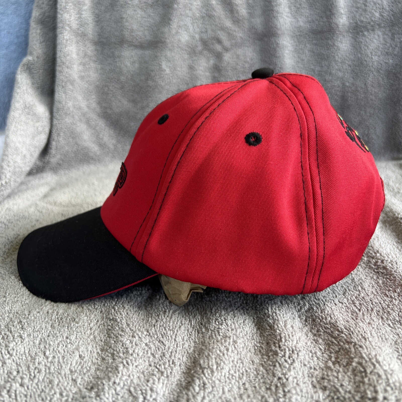 PIZZA HUT Work Hat Adult Red Black Cap MVP Deep Dish … - Gem