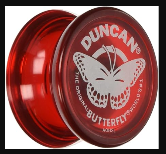 The Original Genuine Duncan Imperial Butterfly Yo-Yo Red NEW Classic ...