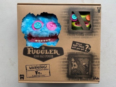 FUGGLER FAMILY 3 PACK STINKFACE + 12 CM INDECISIVE MONSTER + BABY FUG ...