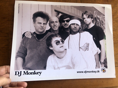 DJ Monkey Music Group Rare Vintage 11" x 8.5" Press Photo - Airborne ...