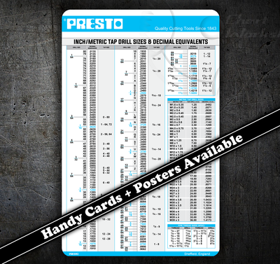How To Use The Drill Tap Wall Chart GD&T Basics, 58% OFF