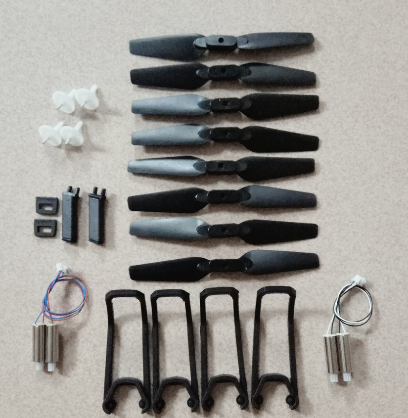EACHINE E58 Foldable Propellers guard motors engine gears landing skid ...