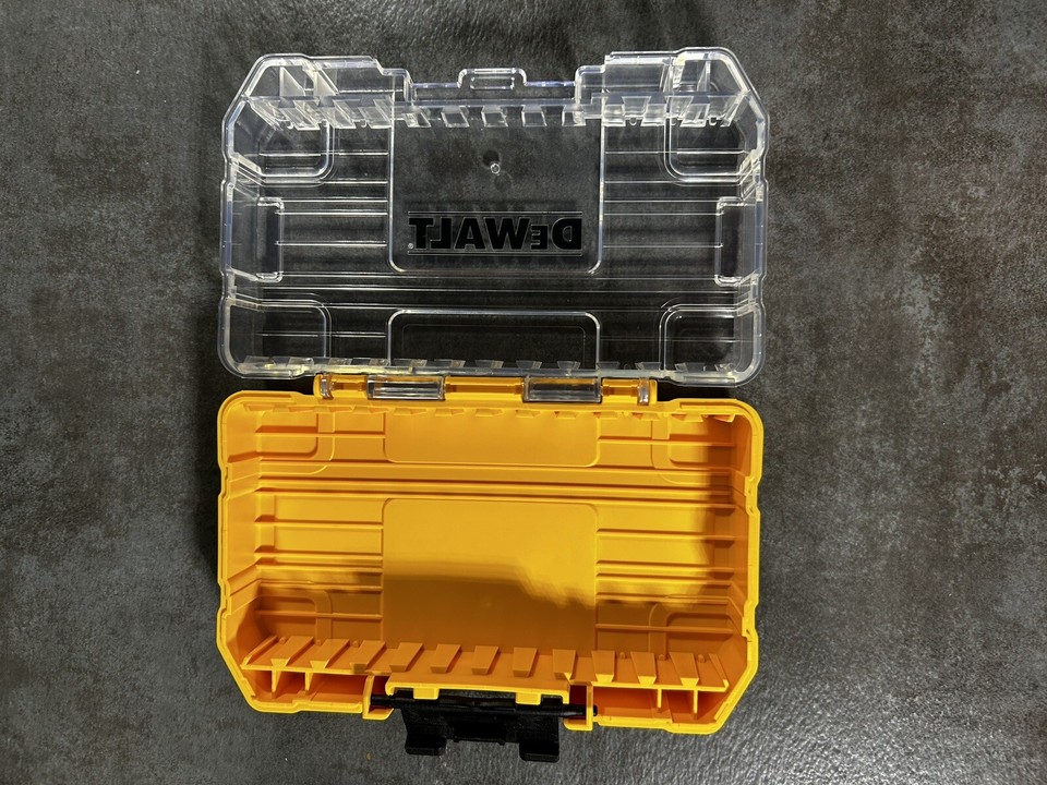 FREE SHIPPING DEWALT TOUGH CASE Modular STACKABLE INTERLOCKING STORAGE ...