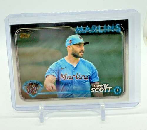 2024 Topps Update Tanner Scott Golden Mirror Variation SP | eBay