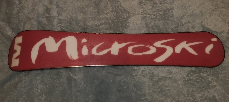 MicroSki Original Skiboards Snow Blade Skis 66cm Ultra Rare Vintage All ...