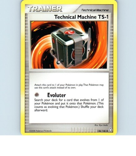 2008 Trainer Technical Machine TS-1 136/146 Pokemon Card | eBay