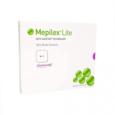 Mepilex patches 15 x 15 cm, 5 pcs. Soft silicone coated foam bandage | eBay