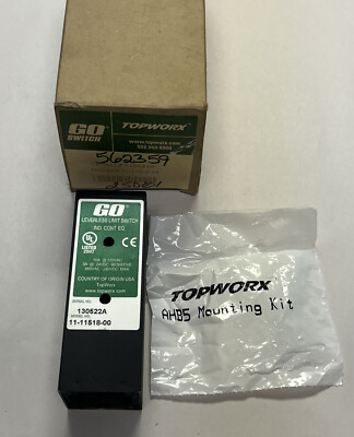 TOPWORX GO SWITCH,11-11518-00,PROXIMITY SENSOR LIMIT SWITCH NEW | eBay
