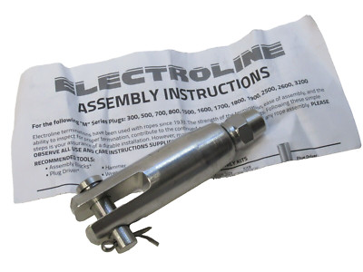 (NEW) ELECTROLINE M SERIES Plug 3/8 Assembly Kit | eBay