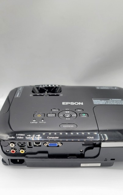 Epson PowerLite 1261w LCD Projector H428A for sale online | eBay