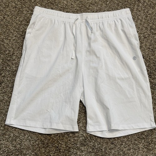 G Gradual Women’s White Bermuda Shorts Size L Lounge Walking Athletic 7 ...