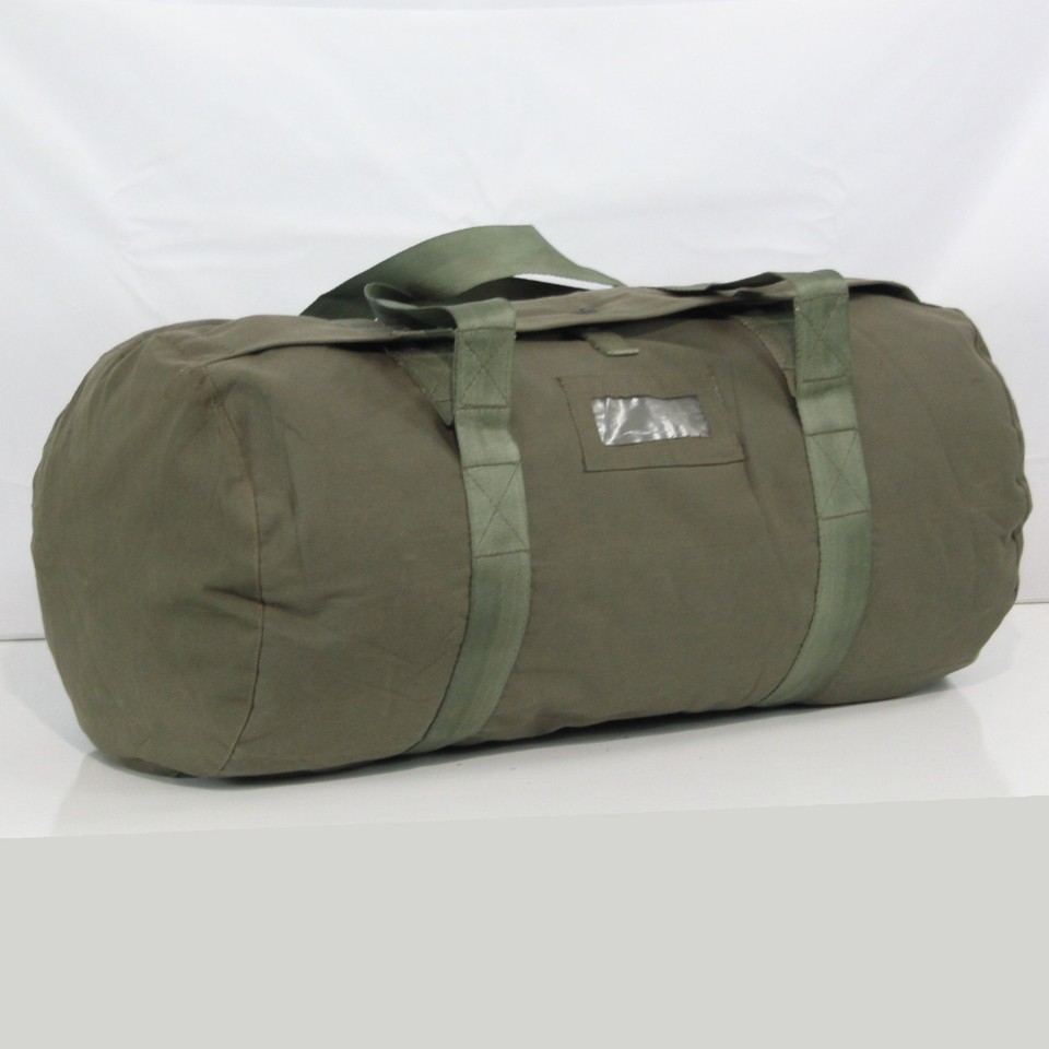 Croatian Army Duffle Bag Holdall Gym Bag Soft Fabric Olive Genuine ...