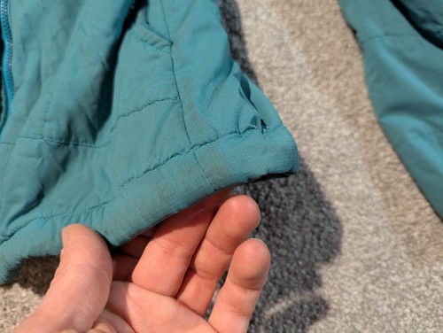 Outdoor Research Jacket Womens Small Teal Polartec Pertex Microlight ...