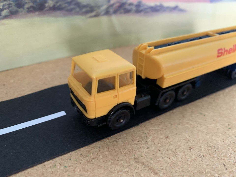 OO/HO Gauge~Lima~Yellow~Shell Oil Tanker~Articulated Lorry~Vehicles ...