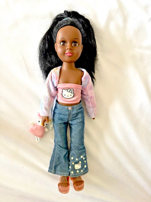 Vintage (2000) TBKI African American Doll Y2K Hello Kitty Outfit ...