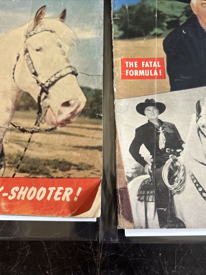 Golden Age Fawcett Comics, HOPALONG CASSIDY 50 &77 1950 1953 Photo ...