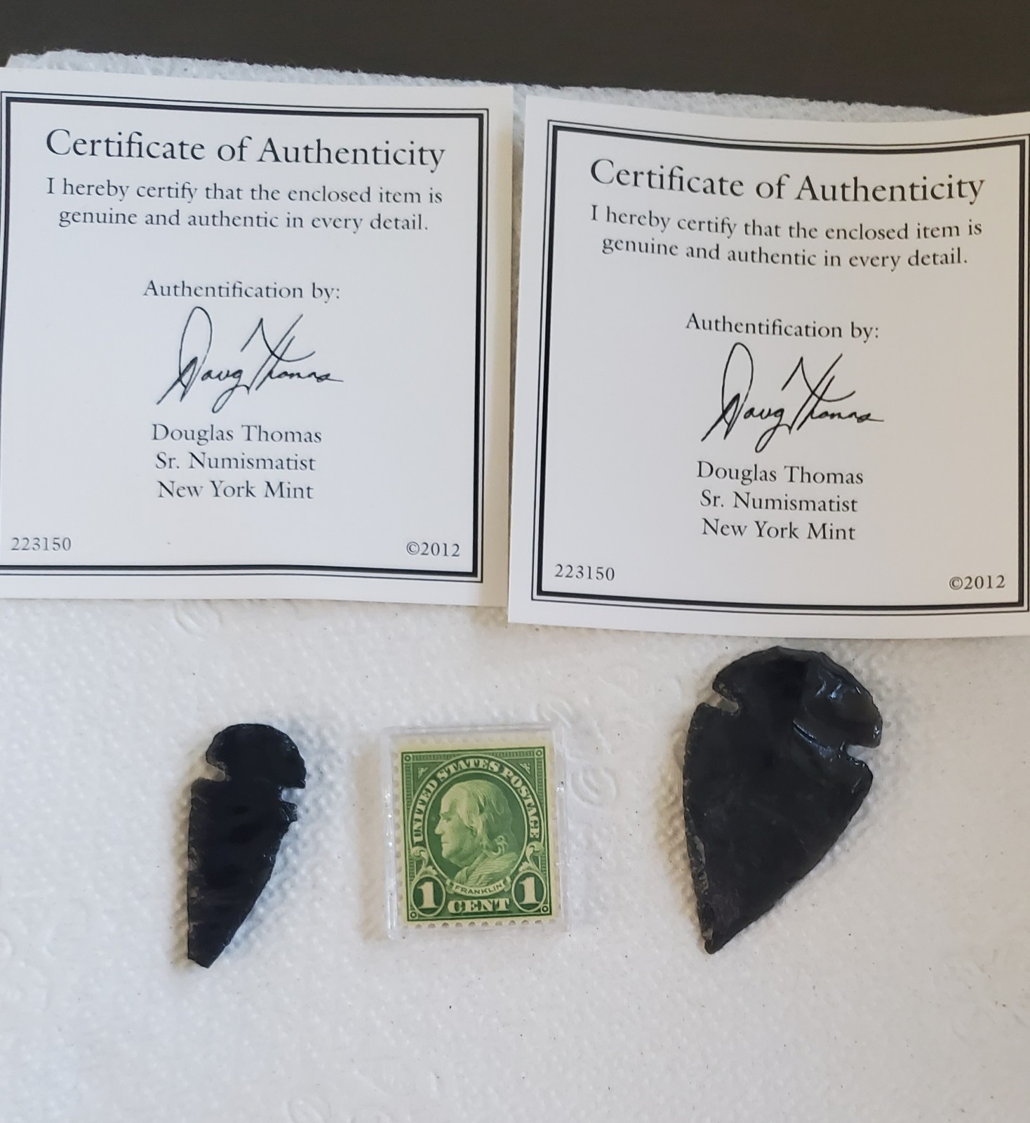 Beautiful Obsidian Native Indian Arrowhead Artifact | eBay