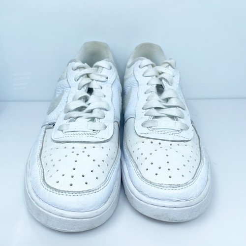 Nike Womens Court Vision Low DD2992-100 White Casual Shoes Sneakers ...