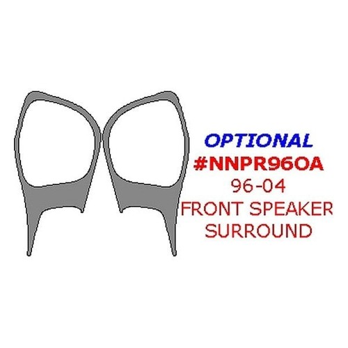 For Nissan Pathfinder 00 Remin White Front Speaker Surround Upgrade Kit ...