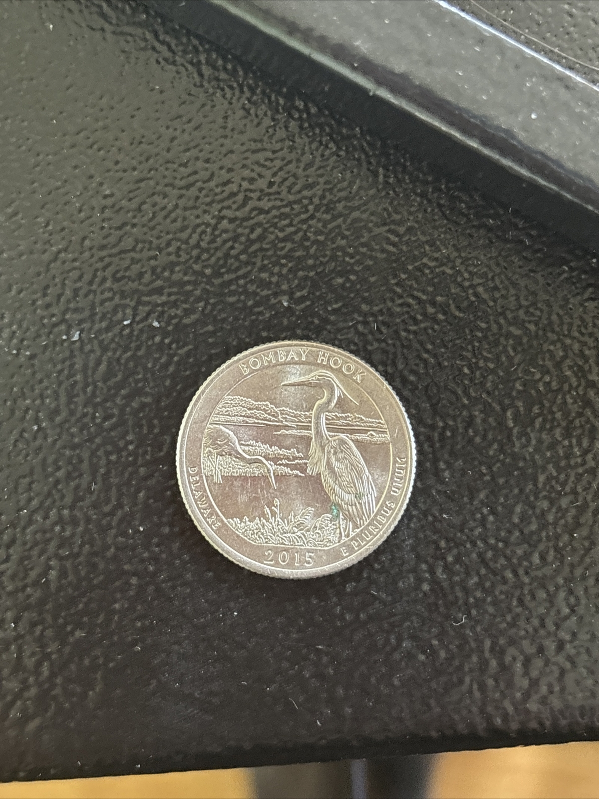 2015-P BOMBAY HOOK, DELAWARE "ATB" NATIONAL PARK QUARTER 1-COIN BU FREE ...