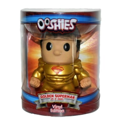 Ooshies Golden Superman CHASE Vinyl Figure | eBay Australia