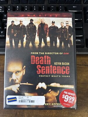 Death Sentence Movie DVD 2007 Unrated Kevin Bacon James Wan | eBay
