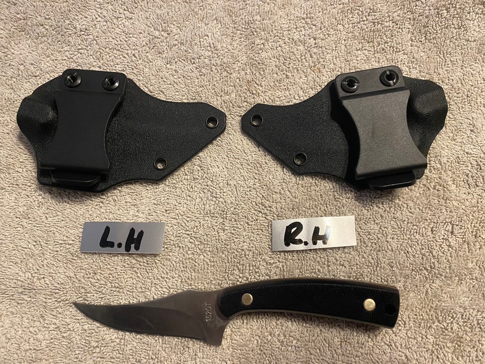 Schrade Oldtimer Sharpfinger Horizontal carry Kydex Sheath (Knife Not ...