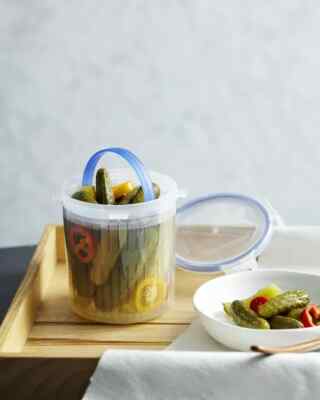 Lock & L Pickle, Onion. Beetroot Container with Tray 700ml | eBay Australia
